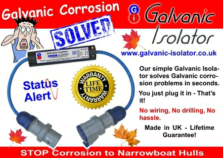Galvanic Corrosion over Winter - Galvanic Isolators